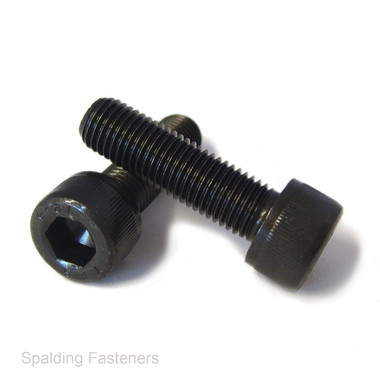 1/2" UNC 12.9 Grade Unplated Steel Socket Cap Set Screws - Spalding ...