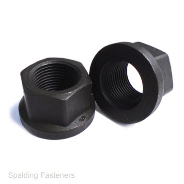 Wheel Nuts Metric Fine 1.5 Pitch Flange Nuts 10.9 Grade High Tensile Steel - Spalding Fasteners