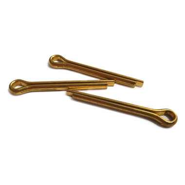 Solid Brass Cotter Split Pins 2mm - Spalding Fasteners