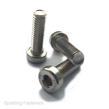 M5 A2 STAINLESS STEEL LOW HEAD SOCKET CAP SCREWS - Spalding Fasteners
