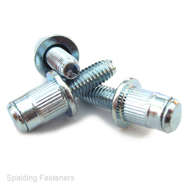 Stud Rivets Zinc Plated Steel - Spalding Fasteners