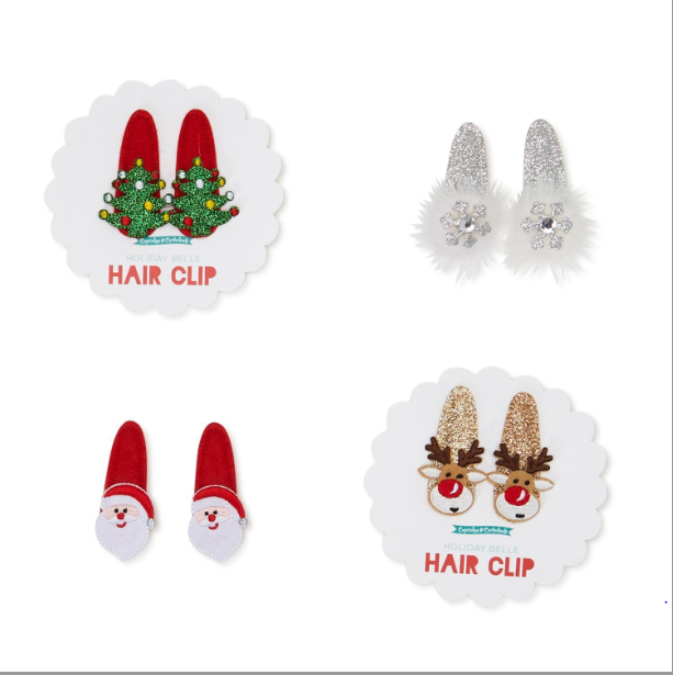 Holiday Hair Clips