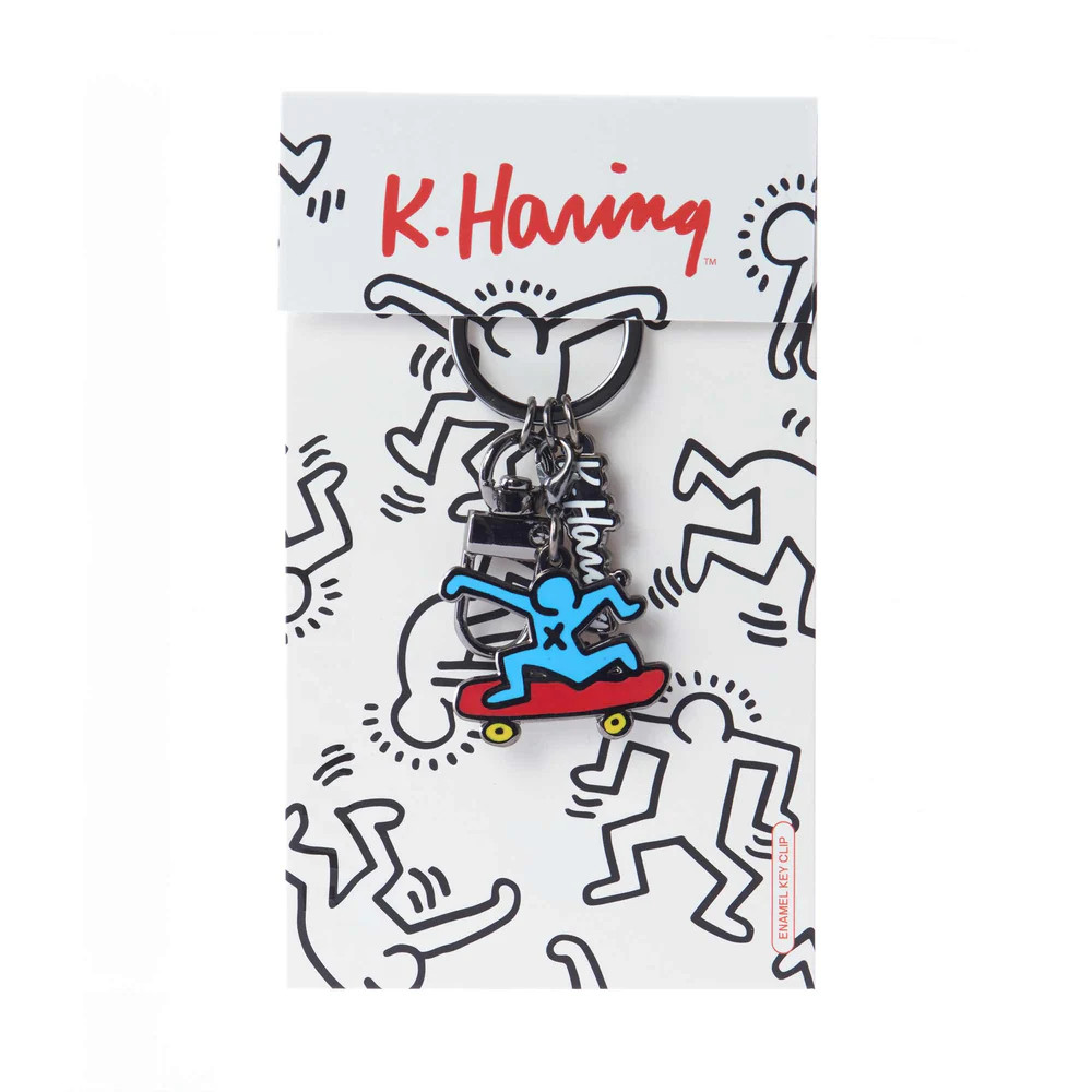Keith Haring Skateboarder Clip