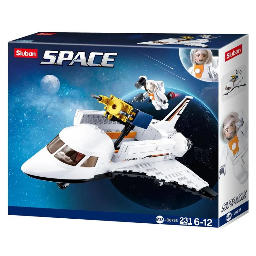 Sluban Space Shuttle Building Brick Construction Kit - Carnegie Museums ...