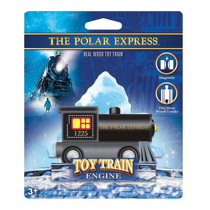 Polar Express Train Wooden Engine