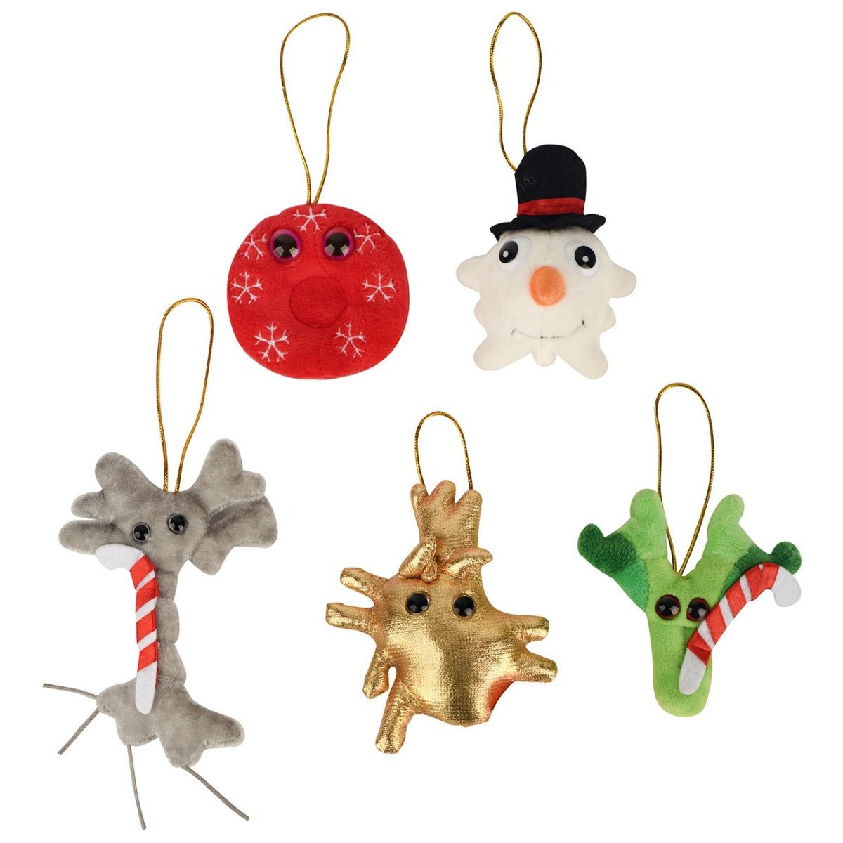 Giant Microbes Nice Ornaments - Carnegie Museums Stores