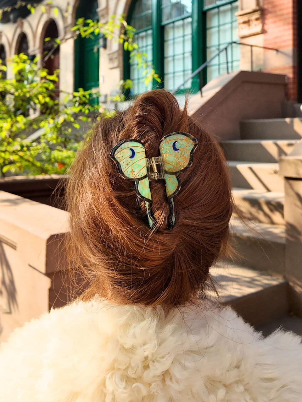 Luna Moth Hair Claw Clip