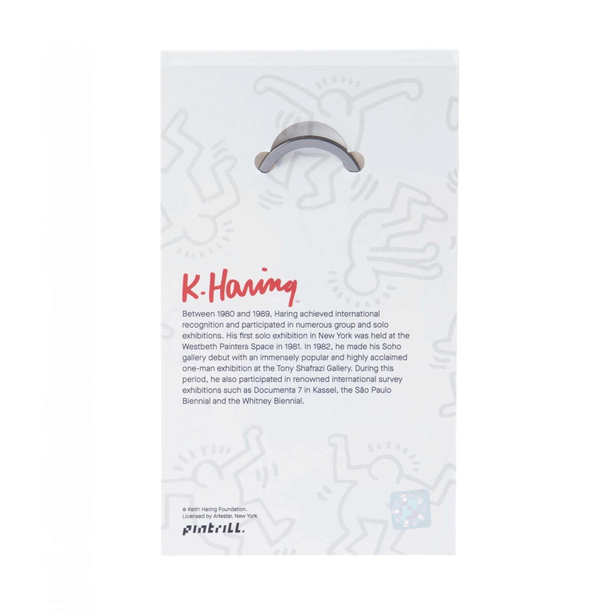Keith Haring Three Eyed Monster Keyclip