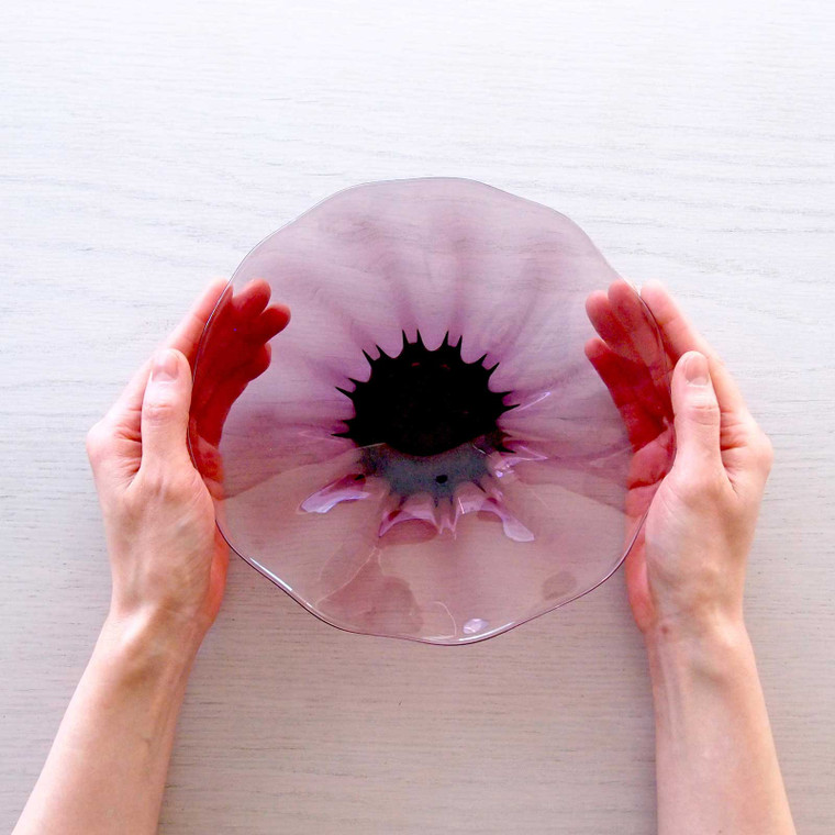 SGHR Sugahara Flutter Glass Plate