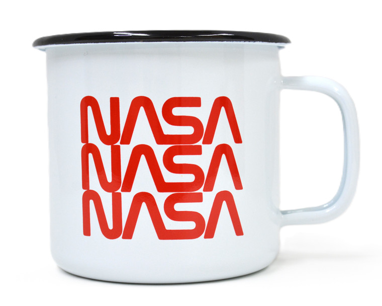 NASA Worm Metal Camper Mug - Carnegie Museums Stores