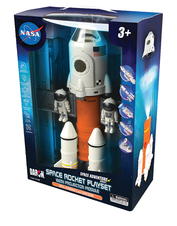 Space Rocket Playset 5 in 1