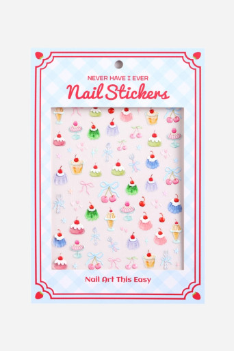 Jello Party Nail Stickers