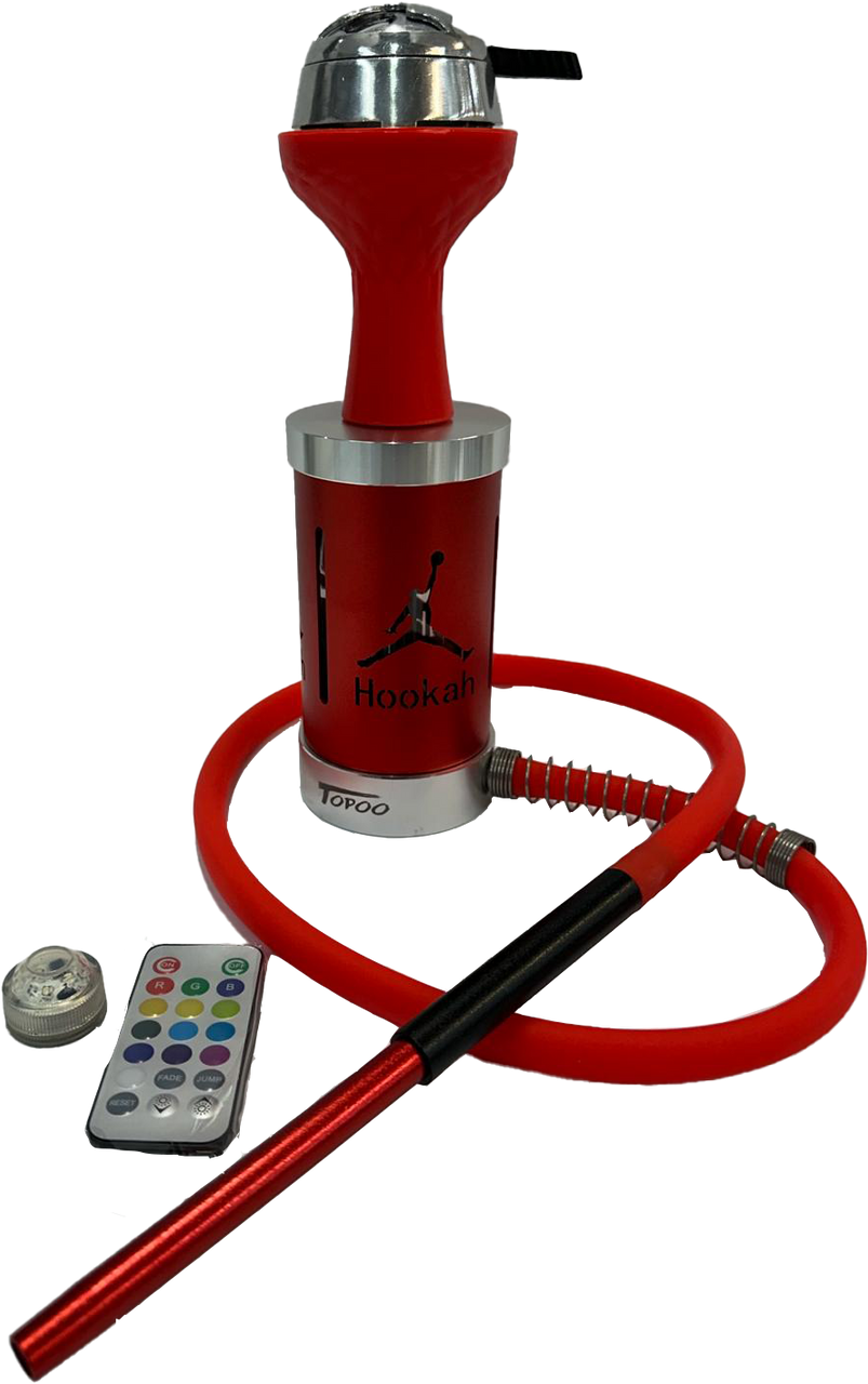 Topoo Mini Hookah with LED Light, Spider Design