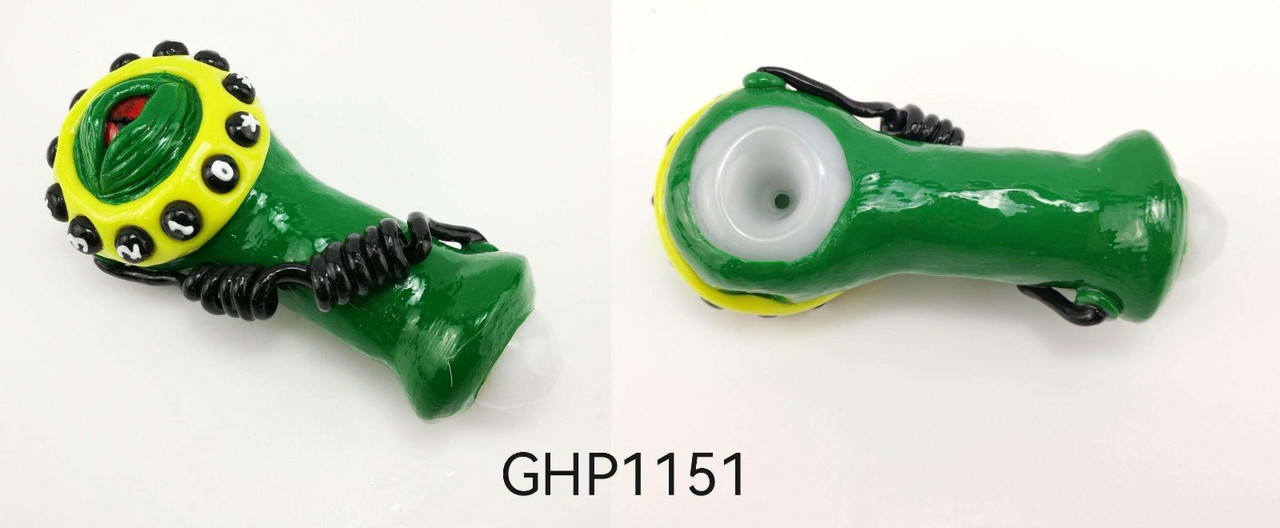 Clay Hand Pipe, Monster Eye+ Rotary Phone, Mix Colors