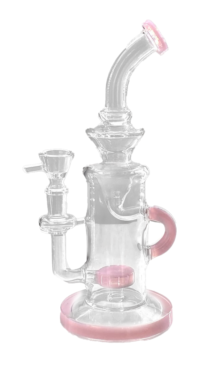 12" Recycler Curved, Shower Head Perc