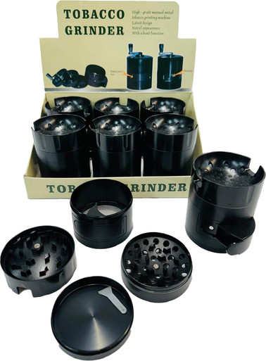 Four Parts with Drawer and ashtray Grinder