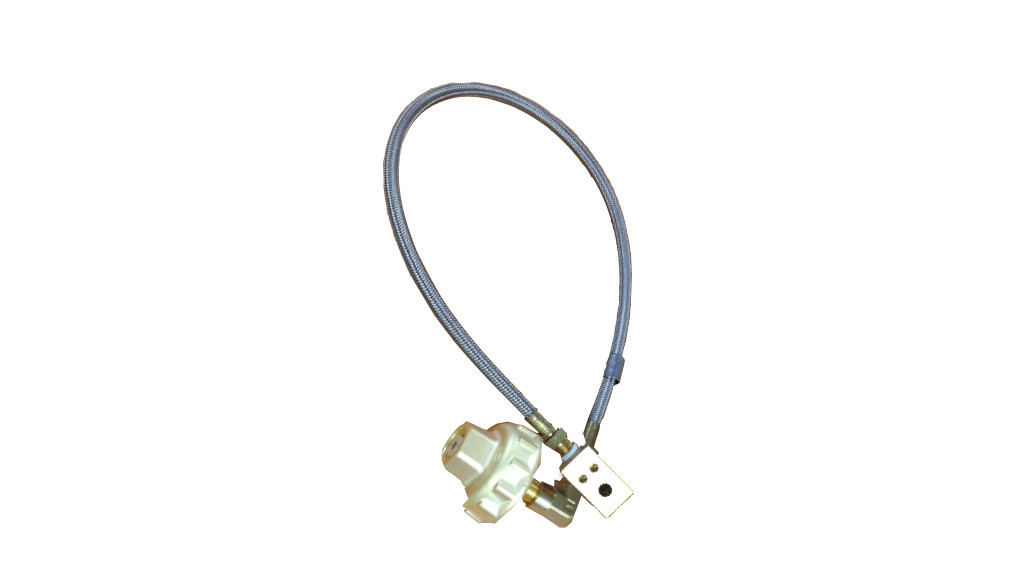 Pigtail Assembly, 24", 3000 PSI, CGA-540 Handtight x CGA-870, O2 Clean ...