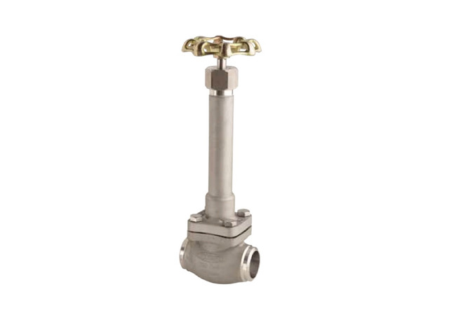 Stainless Steel Globe Valve, Extended Stem - Rego - thecryoshop.com