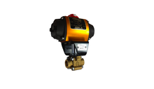 Worcester Series 44, 1/2in 3-piece ball valve - Pneumatic (CO2 or low ...