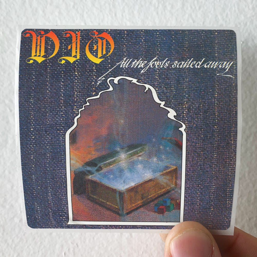 Dio All The Fools Sailed Away Album Cover Sticker