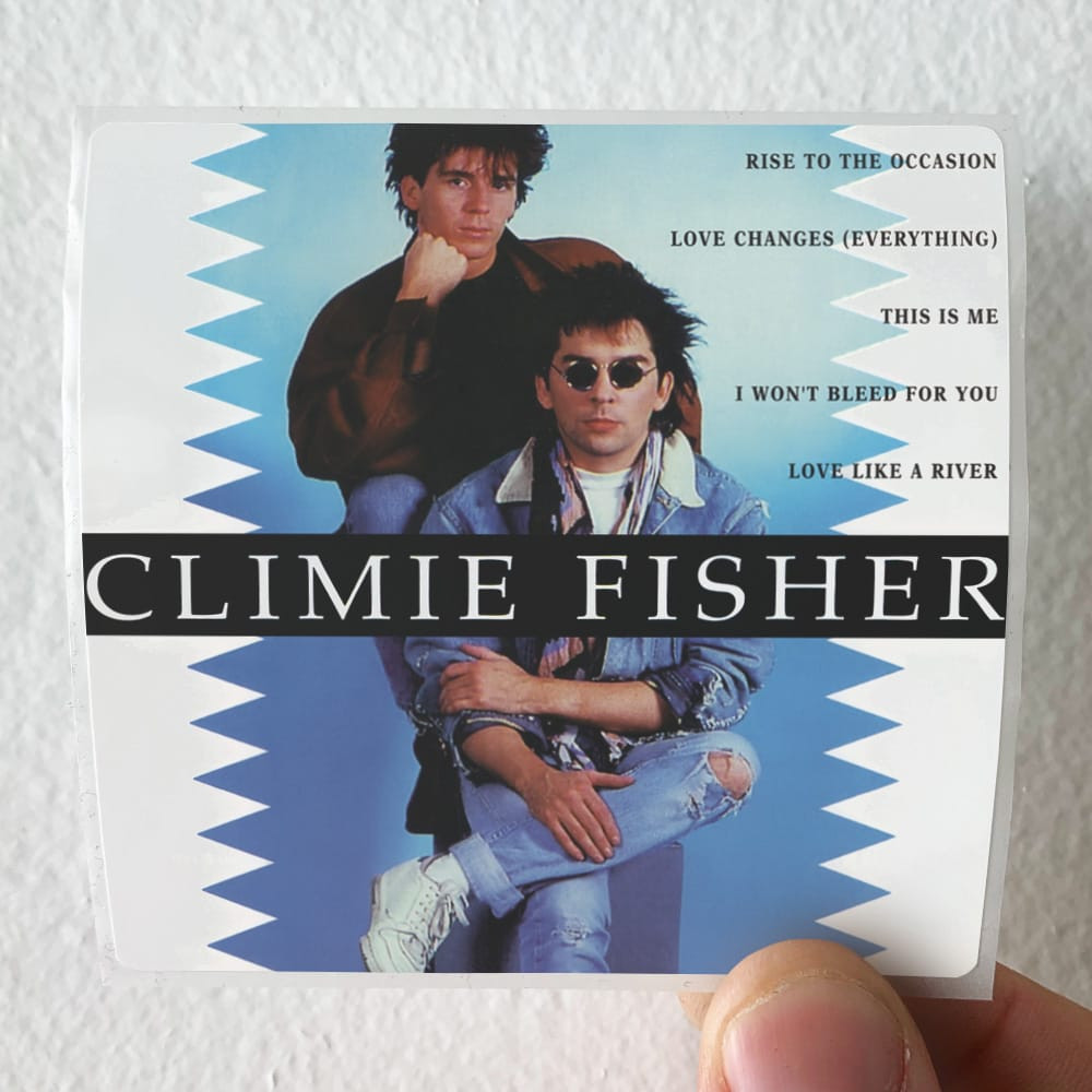 Climie Fisher The Best Of Climie Fisher Album Cover Sticker
