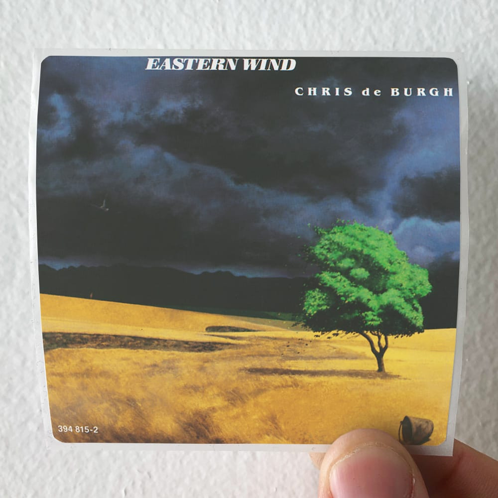 Chris de Burgh Eastern Wind Album Cover Sticker