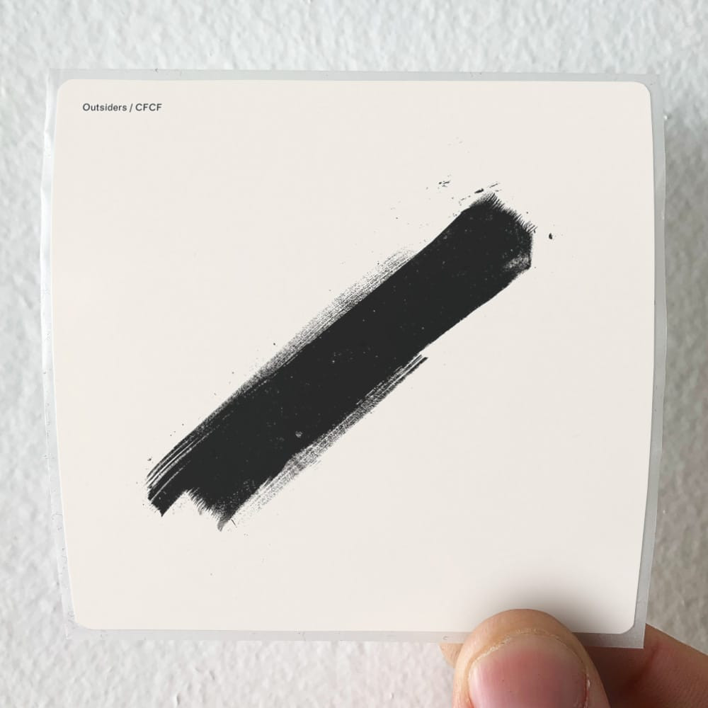 CFCF Outsiders Album Cover Sticker
