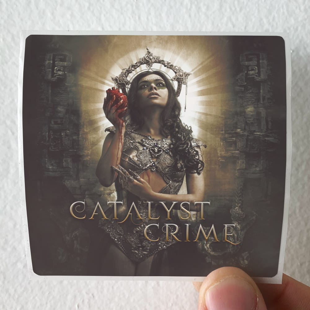 Catalyst Crime Catalyst Crime Album Cover Sticker