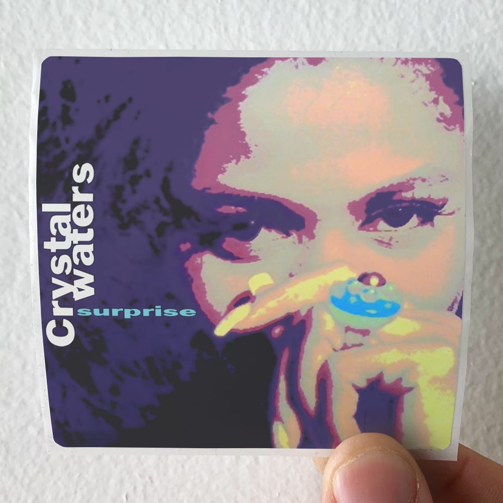 Crystal Waters Surprise Album Cover Sticker