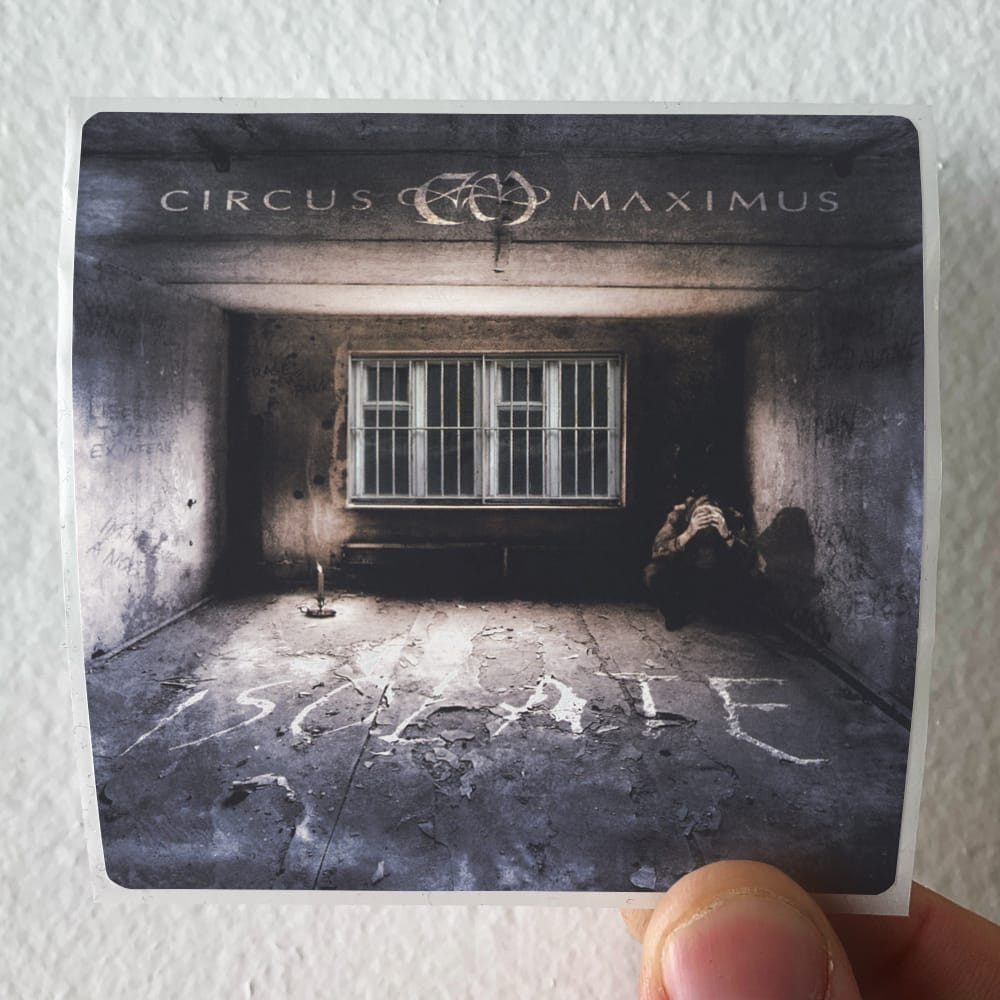 Circus Maximus Isolate Album Cover Sticker