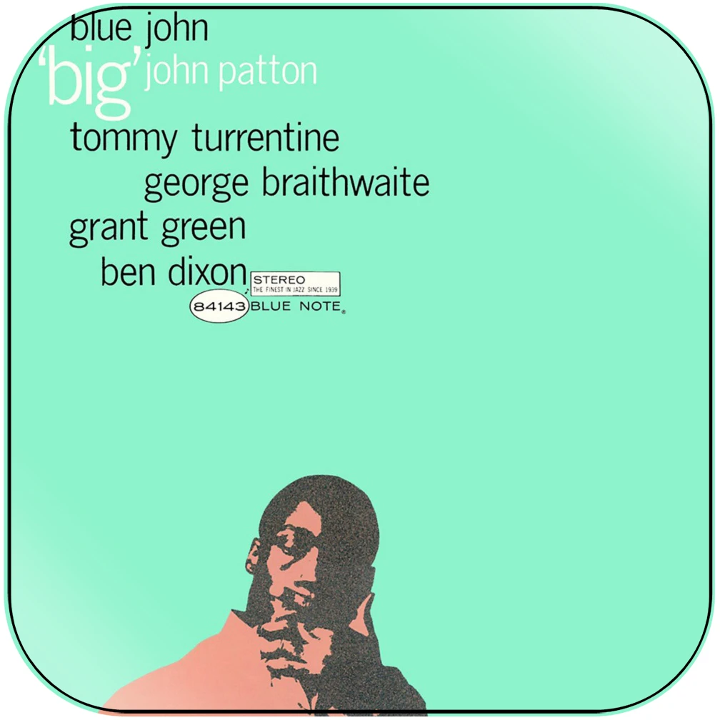 John Patton Blue John Album Cover Sticker Album Cover Sticker
