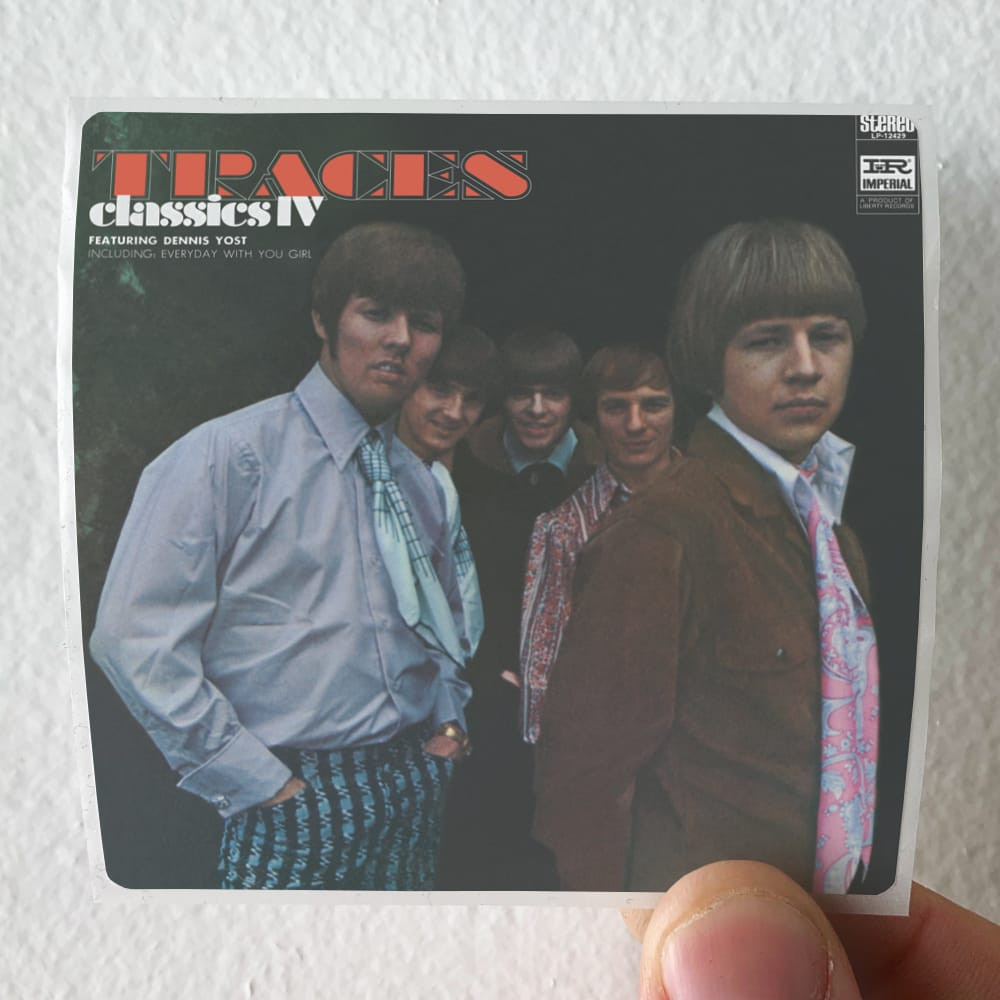 Classics IV Traces Album Cover Sticker