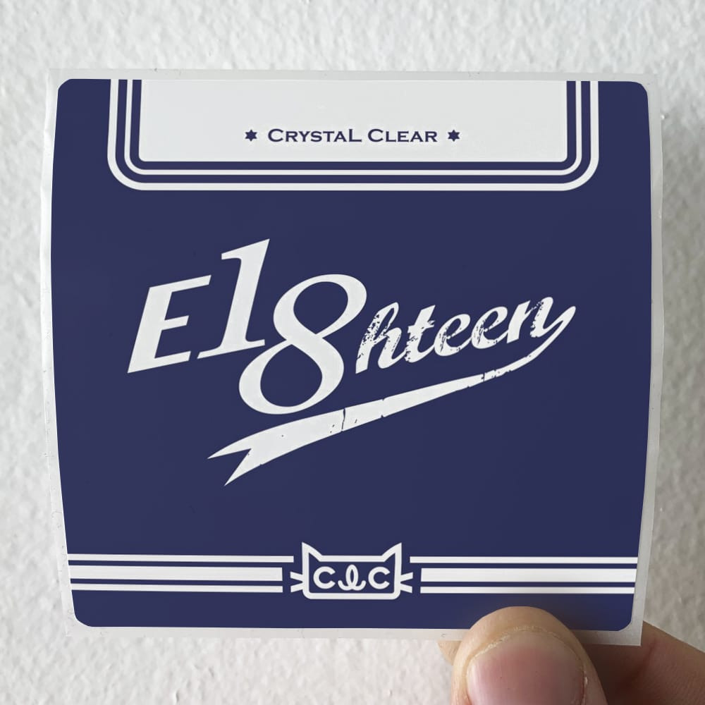CLC Eighteen Album Cover Sticker