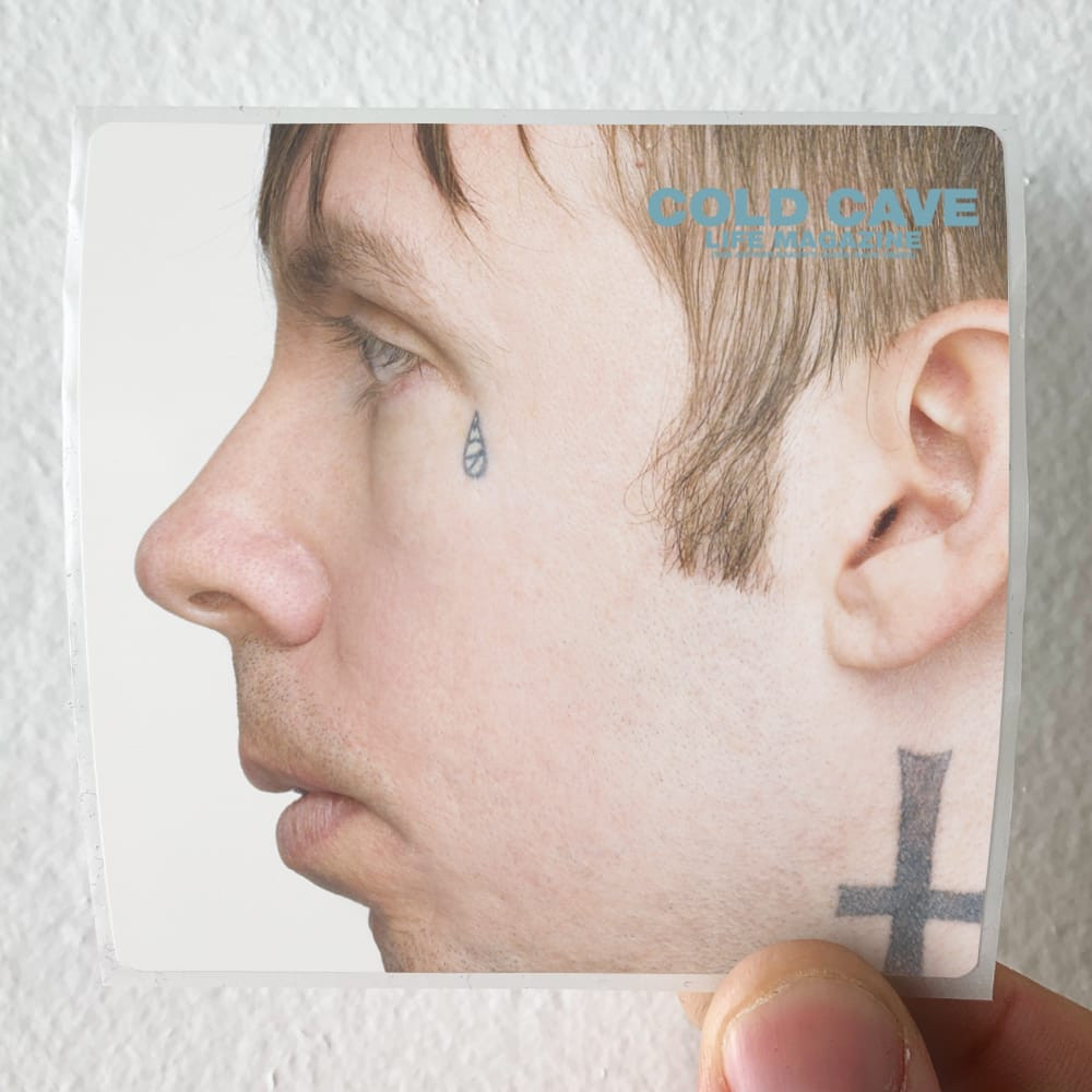Cold Cave Life Magazine 2 Album Cover Sticker