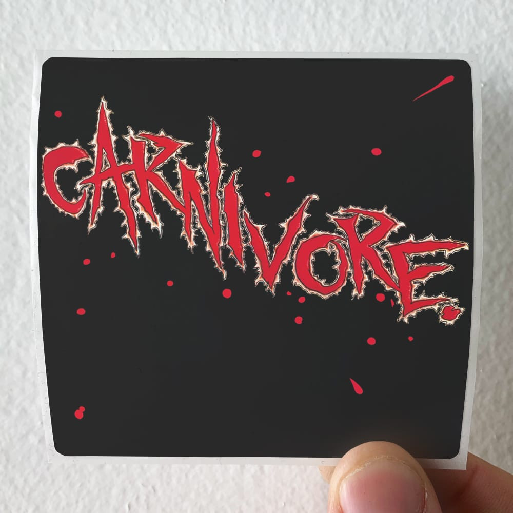 Carnivore Carnivore Album Cover Sticker