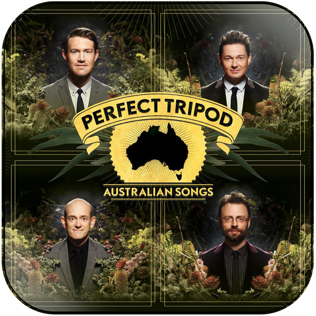 Perfect Tripod Australian Songs Album Cover Sticker Album Cover Sticker