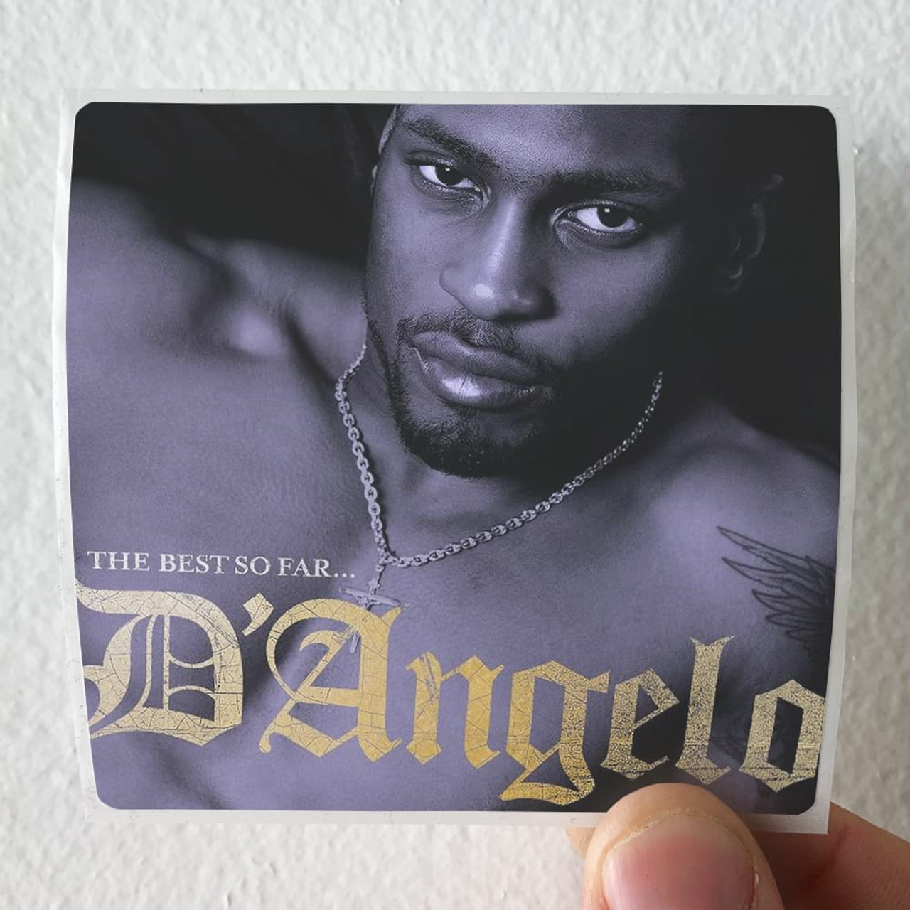 Dangelo The Best So Far Album Cover Sticker