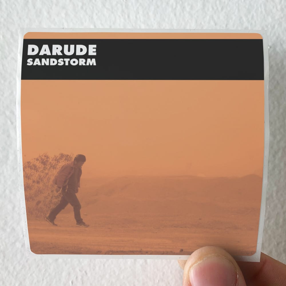 Darude Sandstorm Album Cover Sticker
