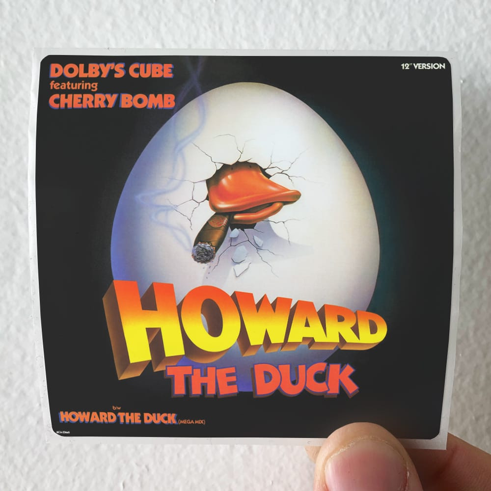 Dolbys Cube Howard The Duck Album Cover Sticker