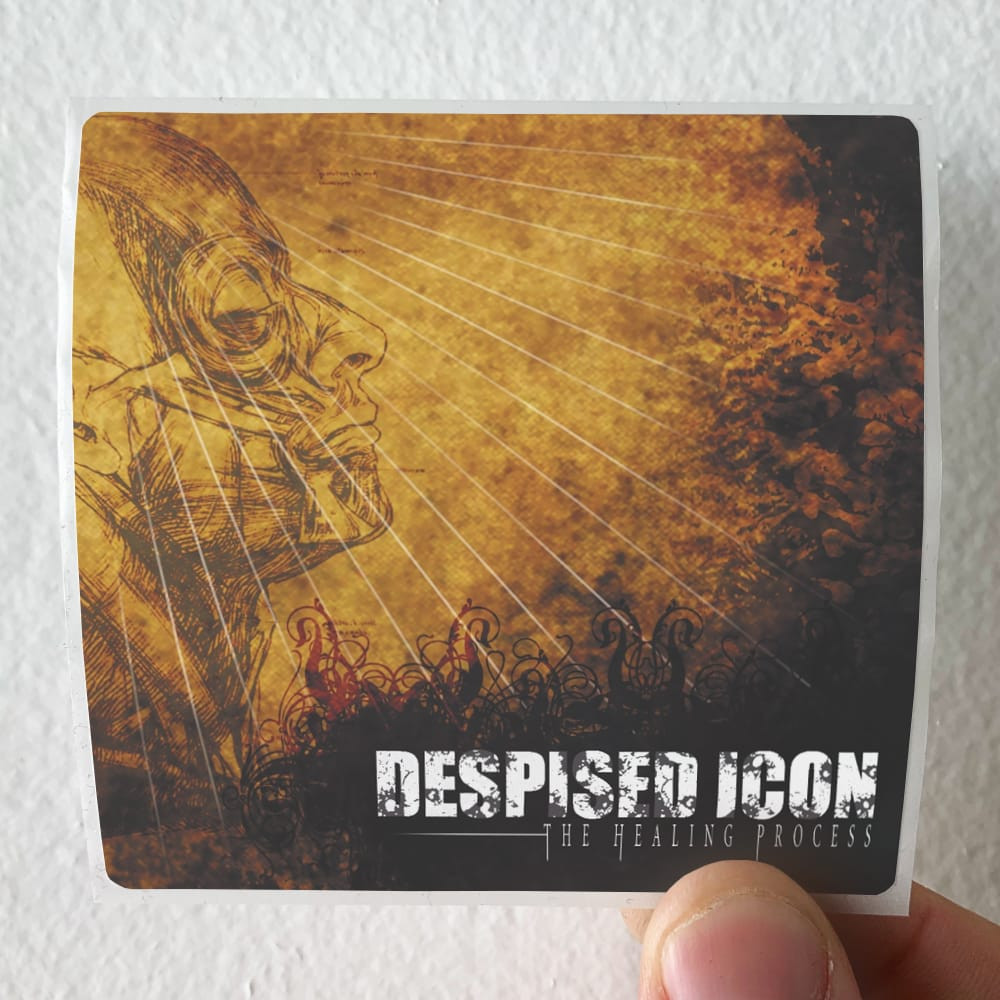 Despised Icon The Healing Process Album Cover Sticker