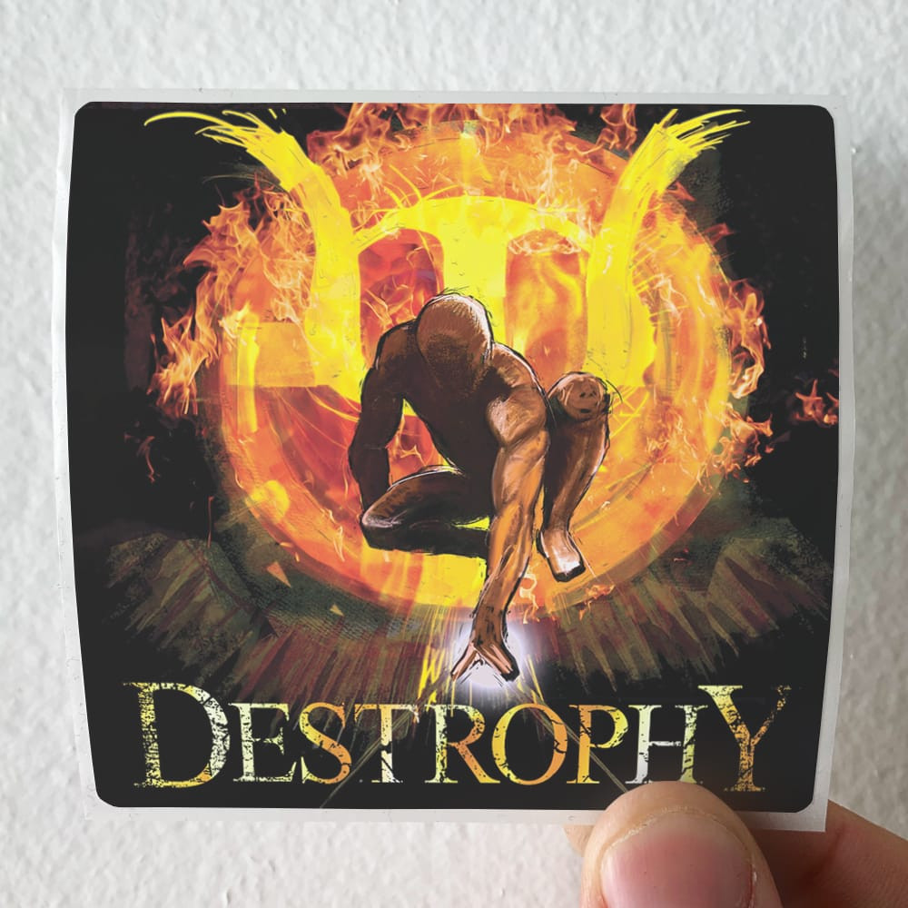 Destrophy Destrophy Album Cover Sticker