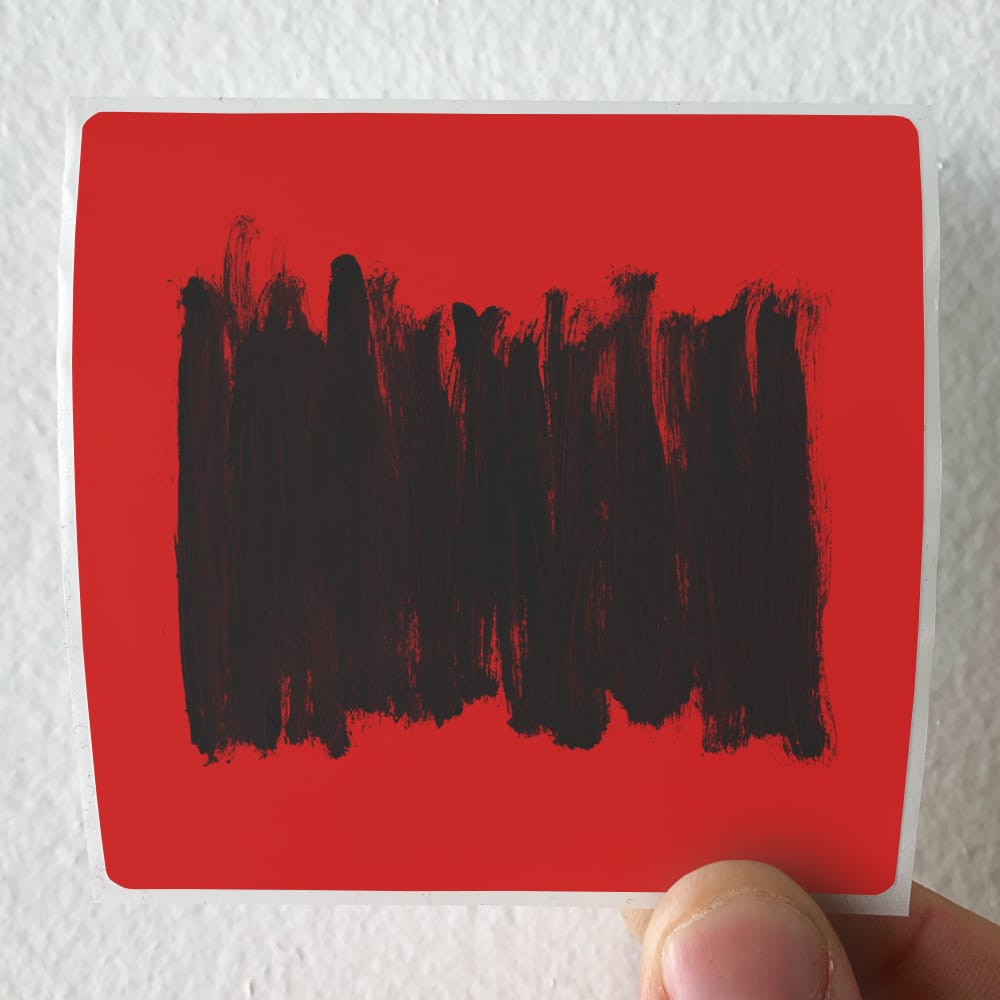 Dead End Thoughts Seeing Red Album Cover Sticker