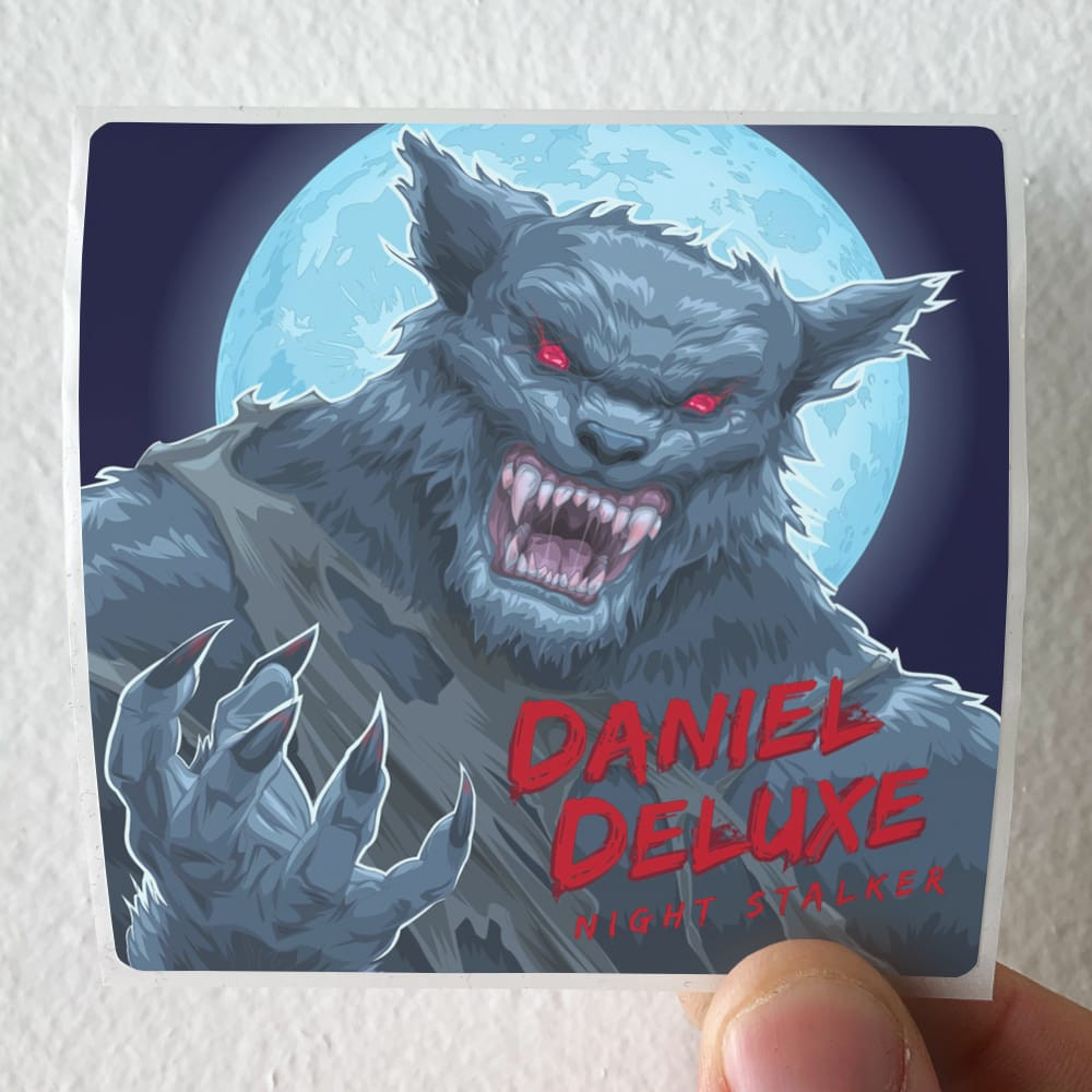 Daniel Deluxe Night Stalker Ep Album Cover Sticker
