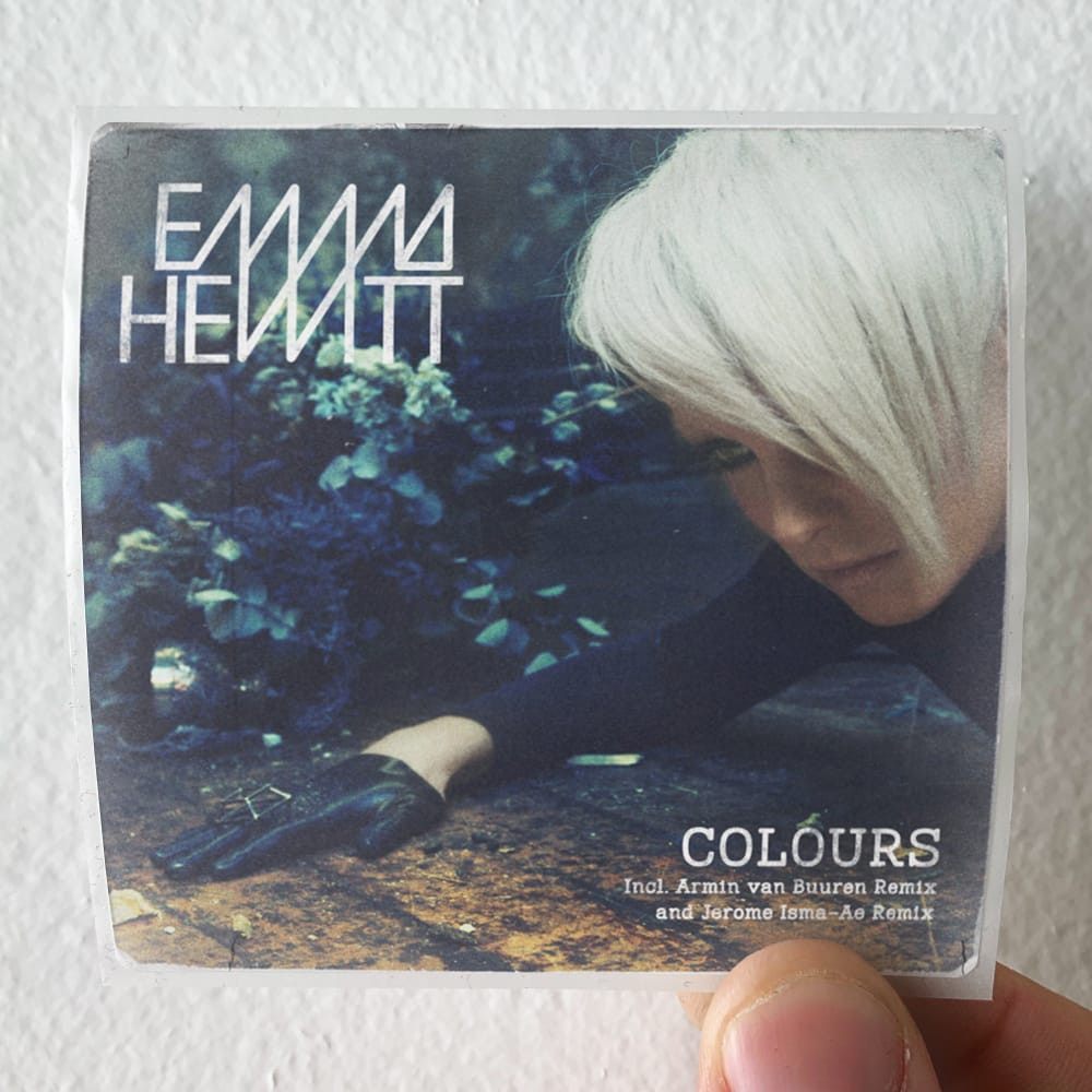Emma Hewitt Colours Album Cover Sticker