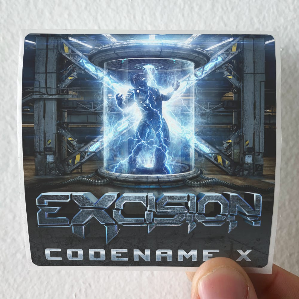 Excision Codename X Album Cover Sticker