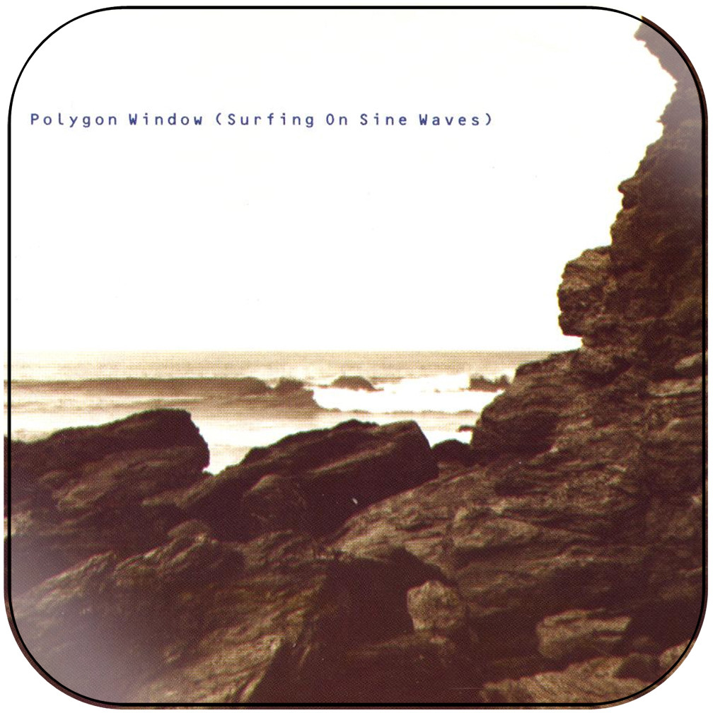 Polygon Window Surfing On Sine Waves Album Cover Sticker Album Cover ...