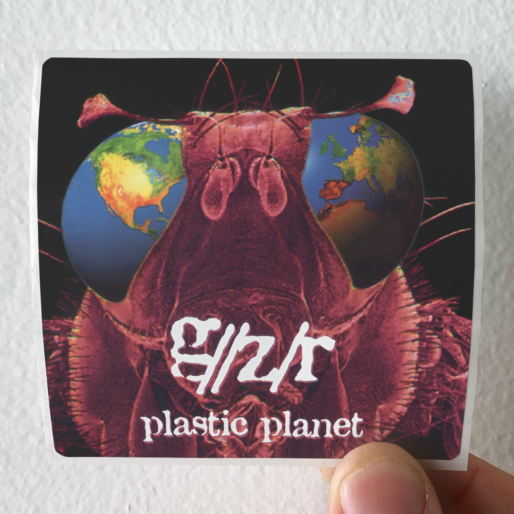 GZR Plastic Planet Album Cover Sticker