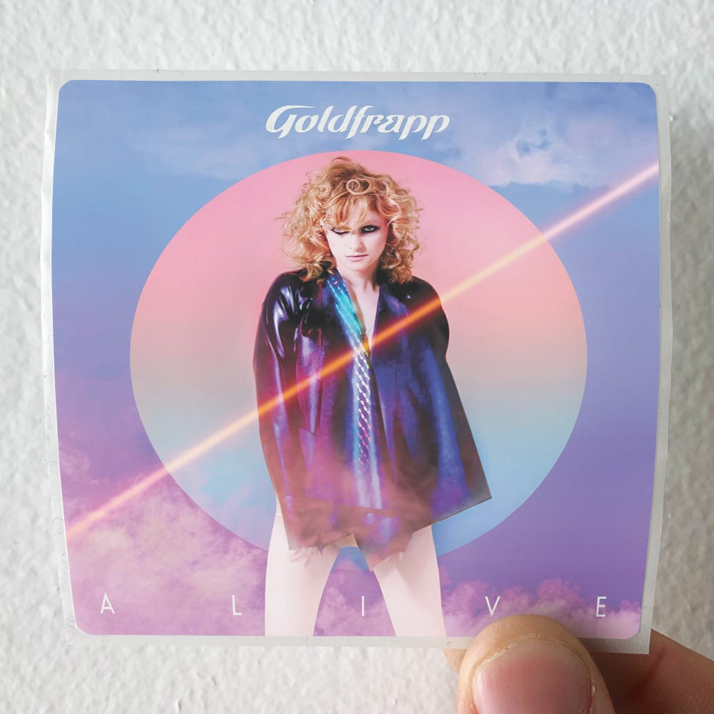 Goldfrapp Alive Album Cover Sticker