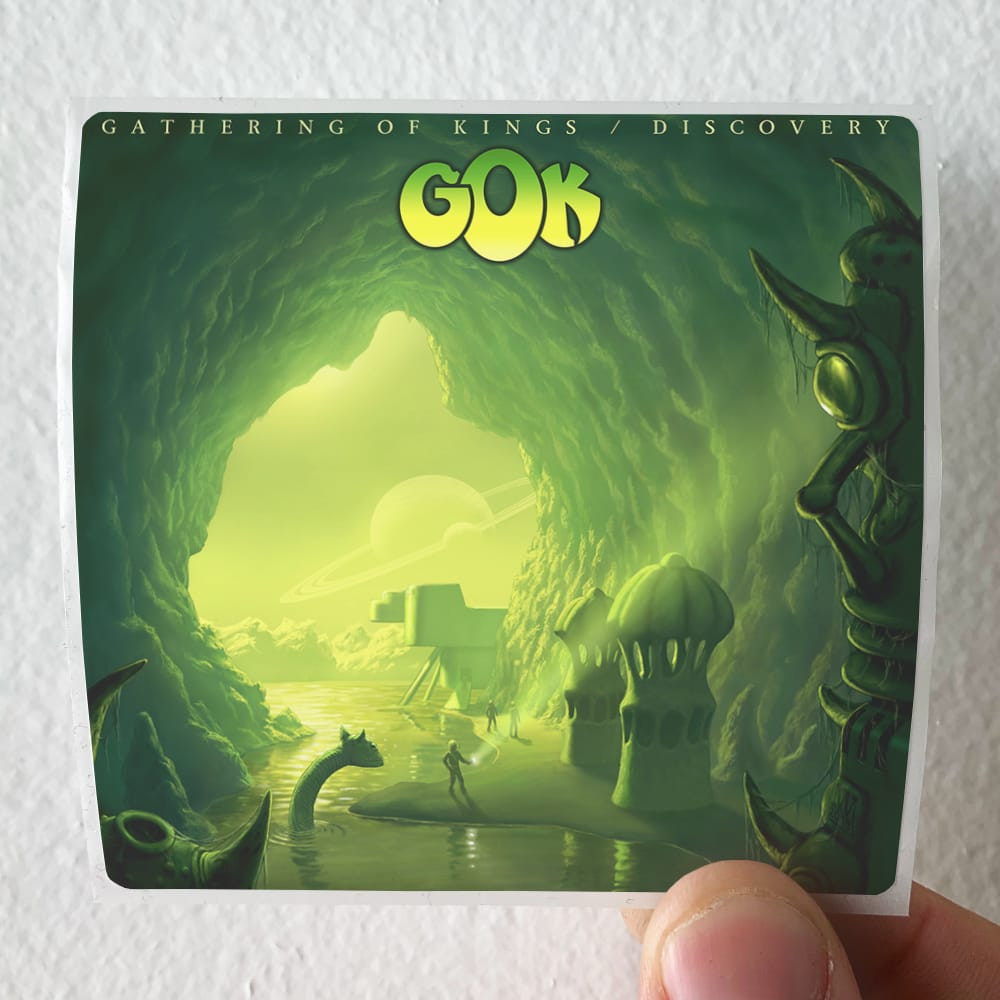 Gathering Of Kings Discovery Album Cover Sticker