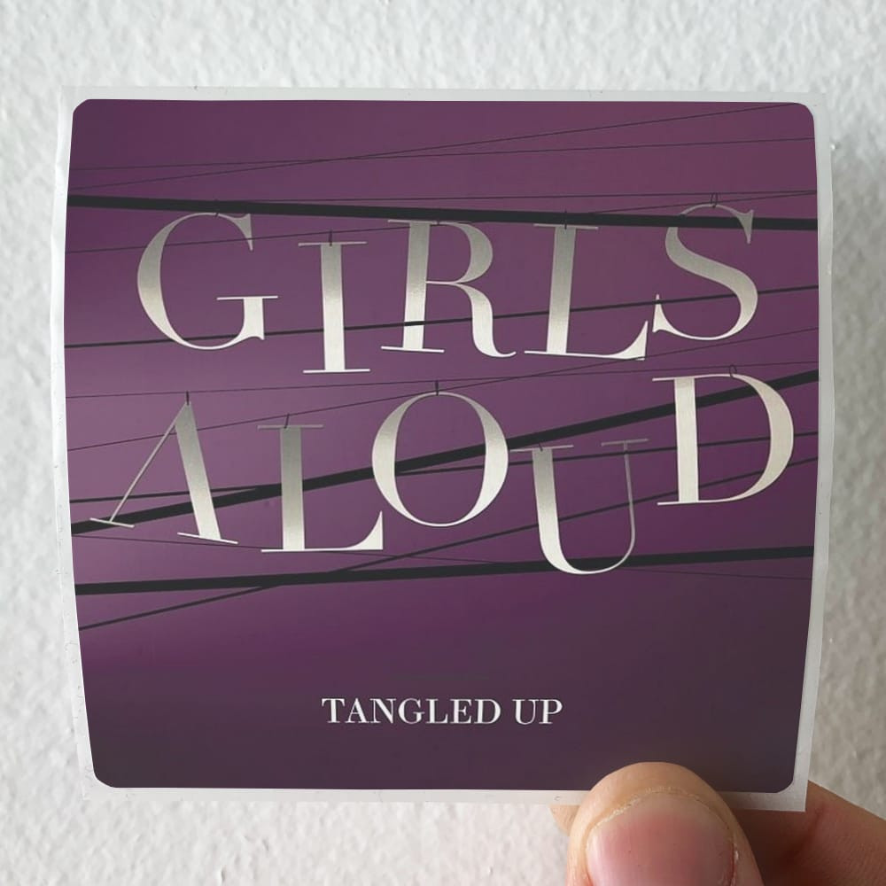 Girls Aloud Tangled Up Album Cover Sticker